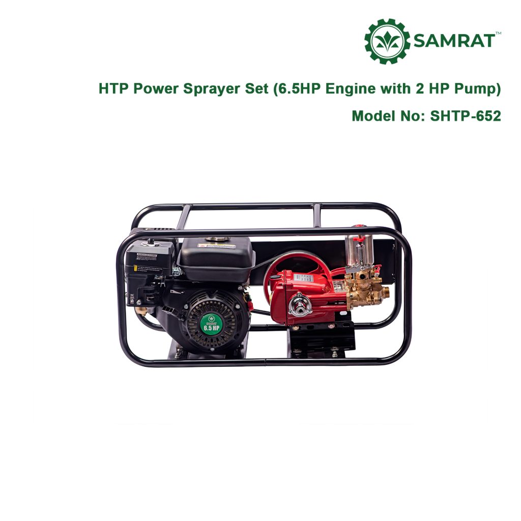 Samrat HTP Power Sprayer Set (6.5HP Engine with 2 HP Pump) - Vindhya ...
