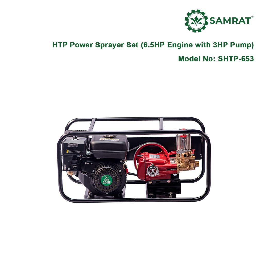 Samrat HTP Power Sprayer Set (6.5HP Engine with 3HP Pump) - Vindhya ...